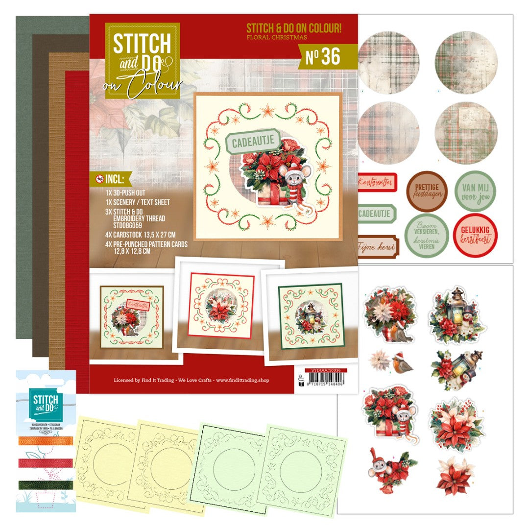 Stitch and Do on Colour 36 - Floral Christmas – Add Some Sparkle