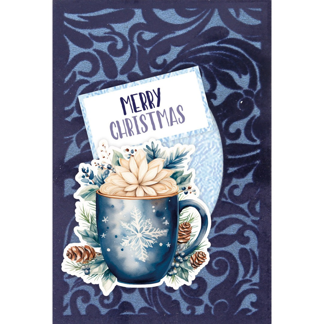 3d Velvet Cards No. 1 - Falling for Christmas – Add Some Sparkle