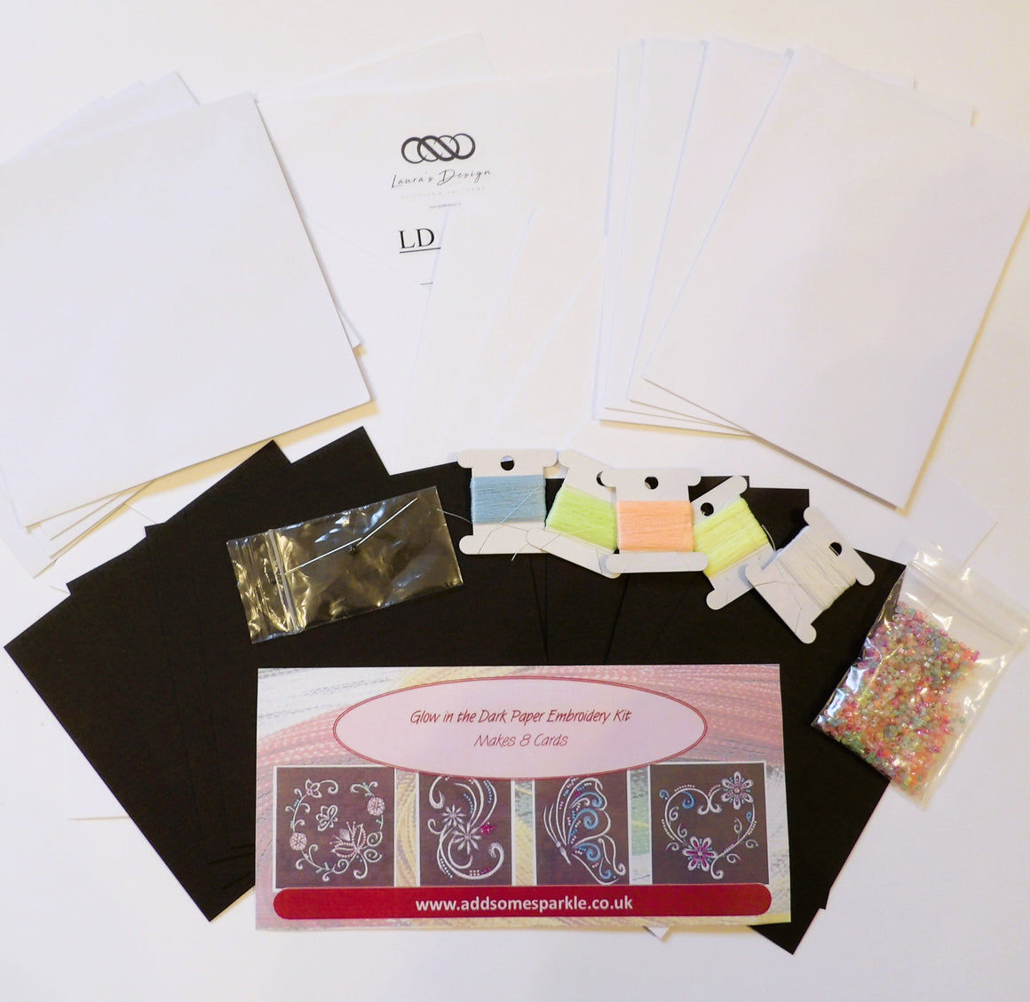 Paper Embroidery Kits featured on Hobbymaker TV – Add Some Sparkle