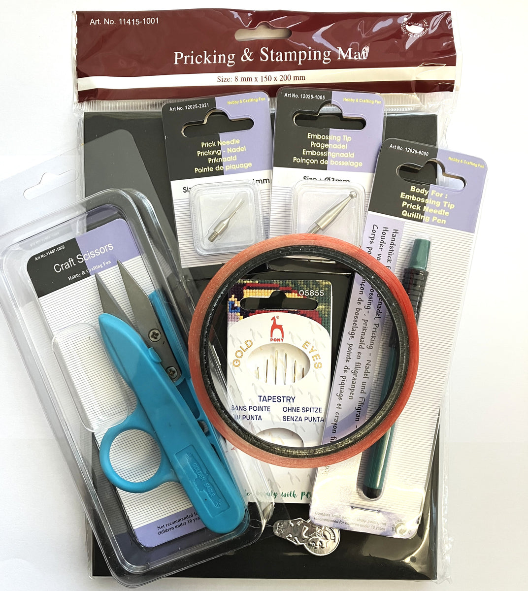 The Essentials Paper Embroidery Tool Set – Add Some Sparkle