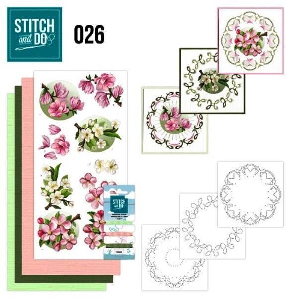 Stitch & Do Kit 026 - Spring Flowers – Add Some Sparkle