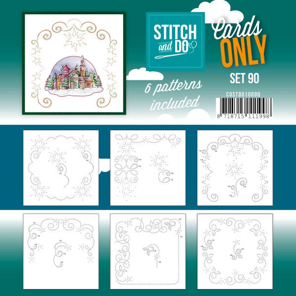 Stitch & Do Card Only Set 90 – Add Some Sparkle